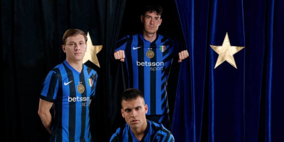 Pasang 2 Bintang, Inter Milan Perkenalkan Jersey Kandang 2024/2025 ...