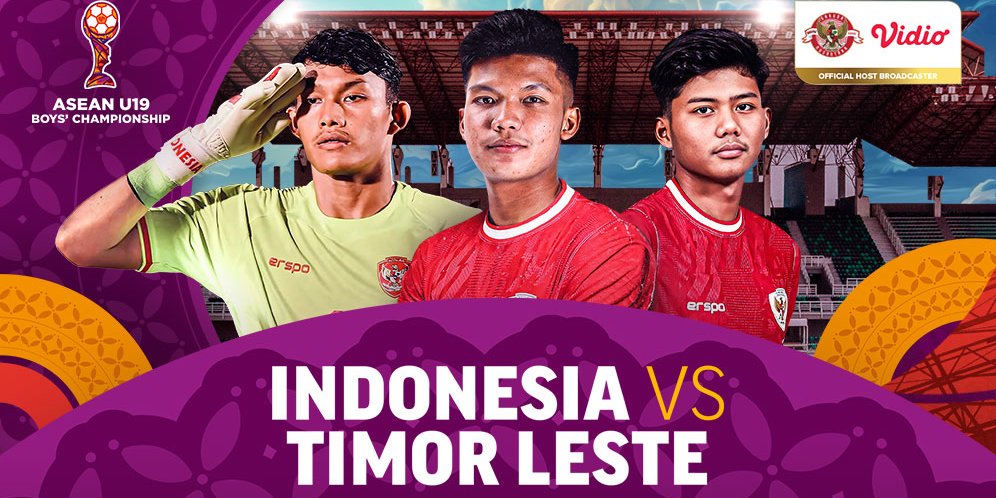 Jadwal Dan Link Siaran Langsung Indonesia Vs Timor Leste Aff U 19 2024