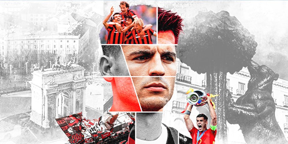 Resmi! Alvaro Morata Jadi Striker Baru AC Milan - Bola.net