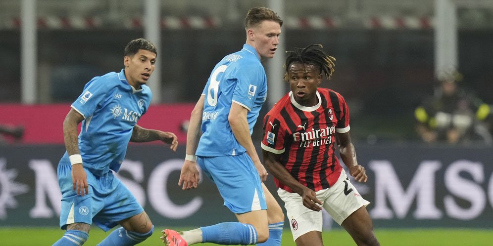 Link Live Streaming Napoli vs AC Milan - Serie A/Liga Italia - Bola.net