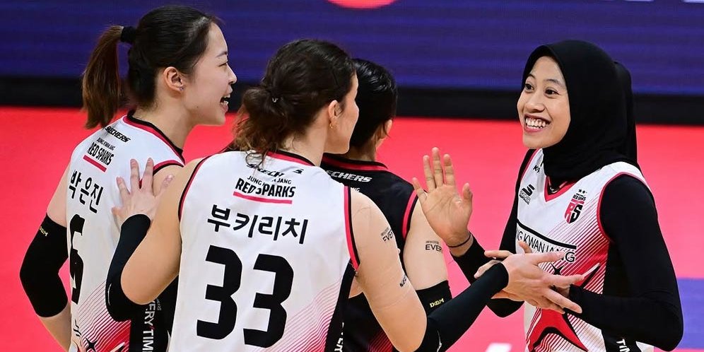 Jadwal Siaran Langsung Daejeon Red Sparks vs Hwaseong IBK Altos di TVRI, 5 Maret 2025 - Bola.net