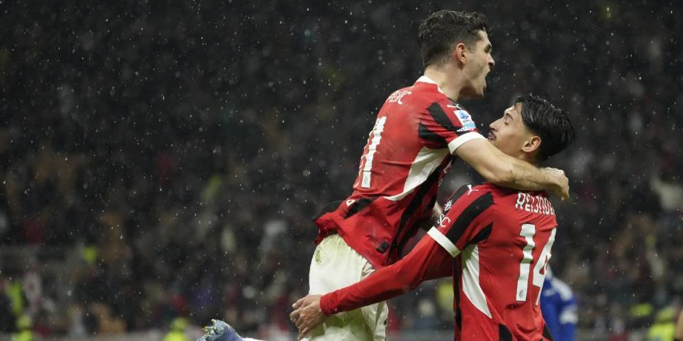 Peran Christian Pulisic dalam Comeback AC Milan Lawan Como - Bola.net
