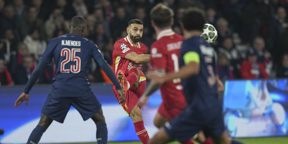 PSG vs Liverpool, Malam Yang Tidak Biasa Bagi Mohamed Salah