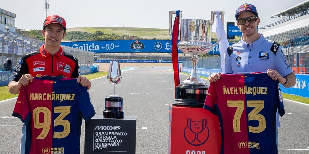 MotoGP Sambut Final Copa del Rey, Marquez Bros Dukung Barcelona, Siapa Rider yang Dukung Real ...