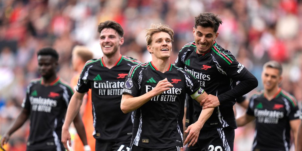 Hasil Southampton vs Arsenal: Skor 1-2
