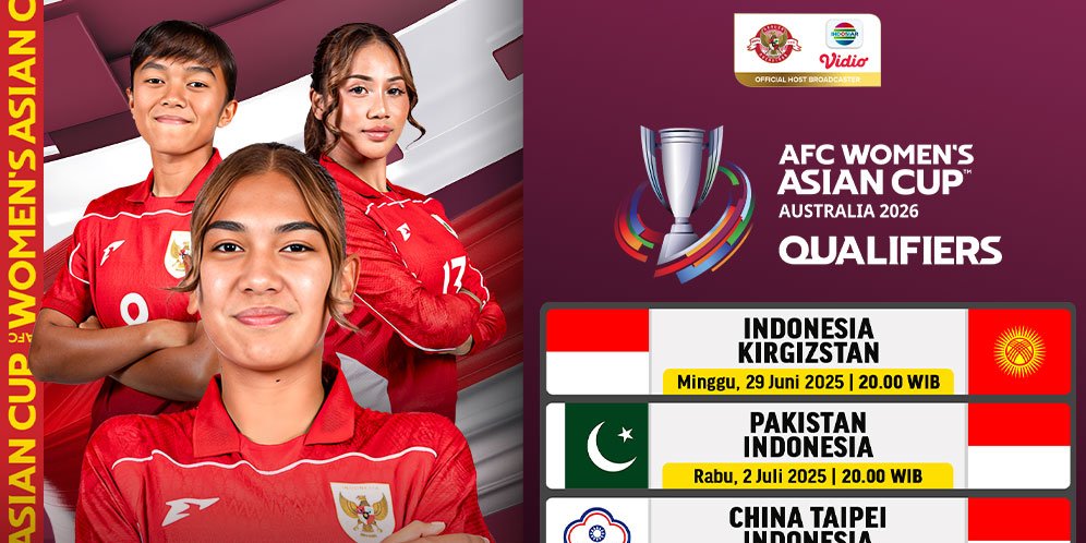 Jadwal Streaming Kualifikasi AFC Women's Asian Cup 2026: Saksikan ...
