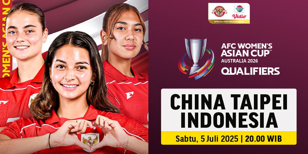Siaran Langsung China Taipei vs Indonesia, Dukung Garuda Pertiwi di AFC Women's Asian Cup 2026 ...