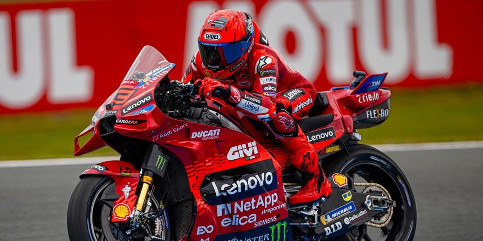 Marc Marquez Menangi Balapan MotoGP Ceko 2025, Pedro Acosta Raih Podium Perdana Musim Ini - Bola.net