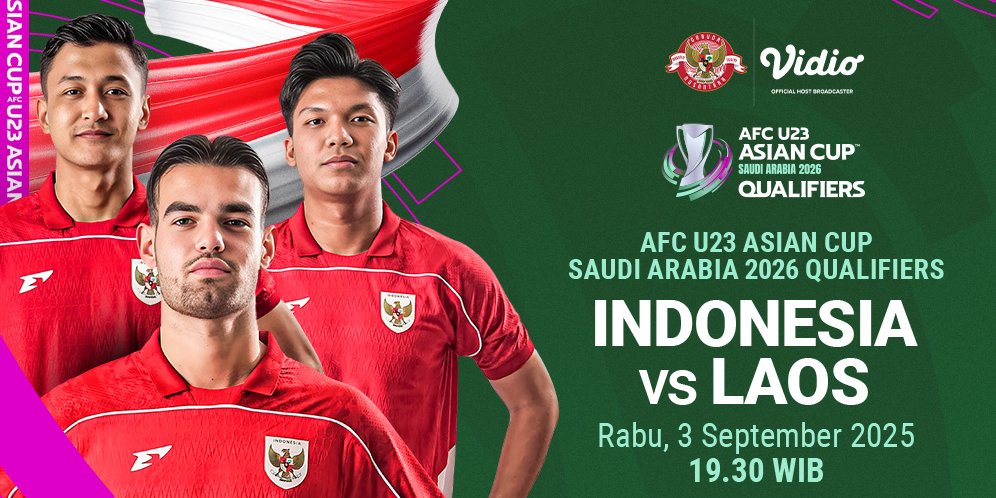 Nonton Live Kualifikasi AFC U-23 Asian Cup 2026: Timnas U-23 Indonesia ...
