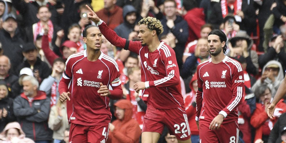 Rapor Pemain Liverpool Saat Bungkam Everton: Gravenberch Ciamik ...