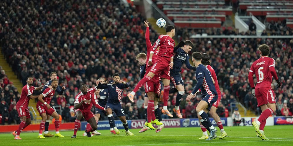 Hasil Liverpool vs PSV: The Reds Hancur Lebur Gara-gara Virgil van Dijk
