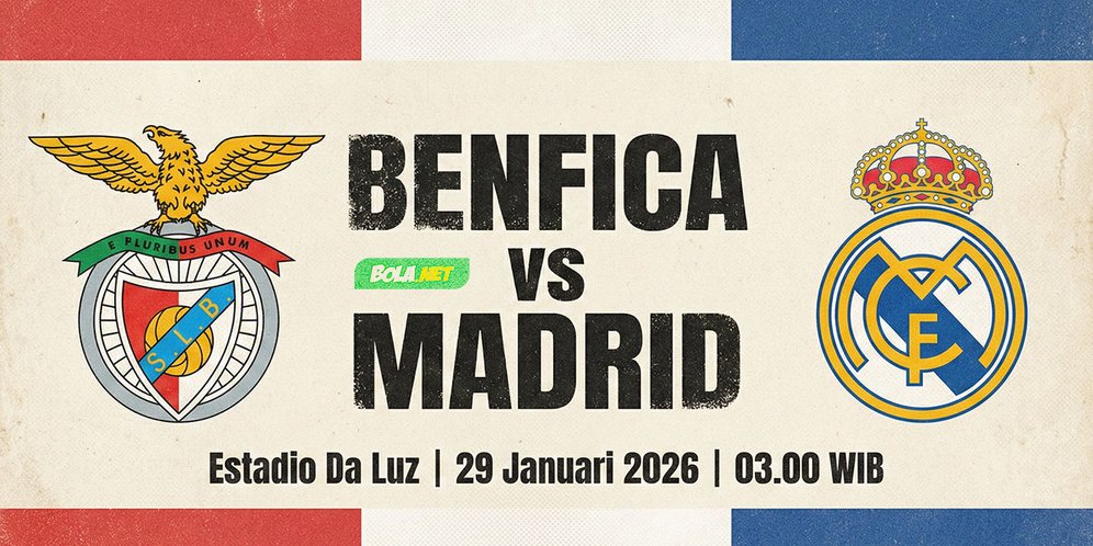 Live Streaming Benfica vs Real Madrid - Link Nonton Liga Champions/UCL ...
