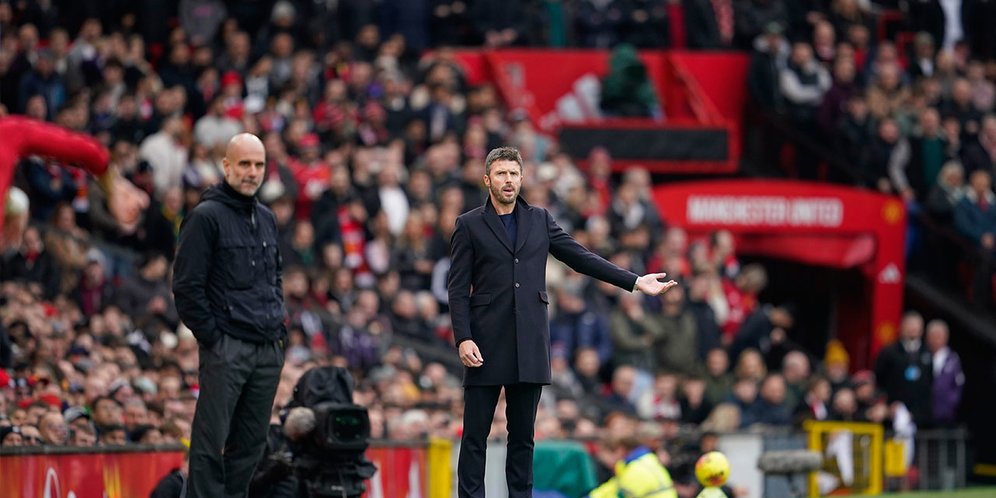 Pemenang dan Pecundang Derbi Manchester: Senyum Carrick dan Mainoo ...