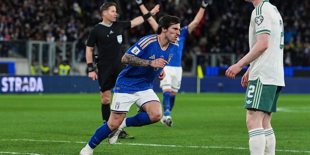 Man of the Match Italia vs Irlandia Utara: Sandro Tonali