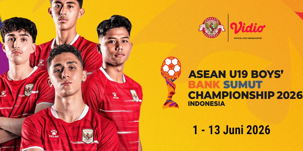 Jangan Lewatkan ASEAN U19 Boys Championship Hanya di Vidio