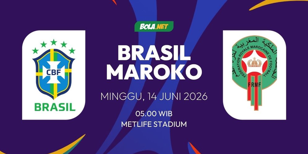 Tempat Menonton Brasil vs Maroko di Piala Dunia 2026: Kick off Jam Berapa?