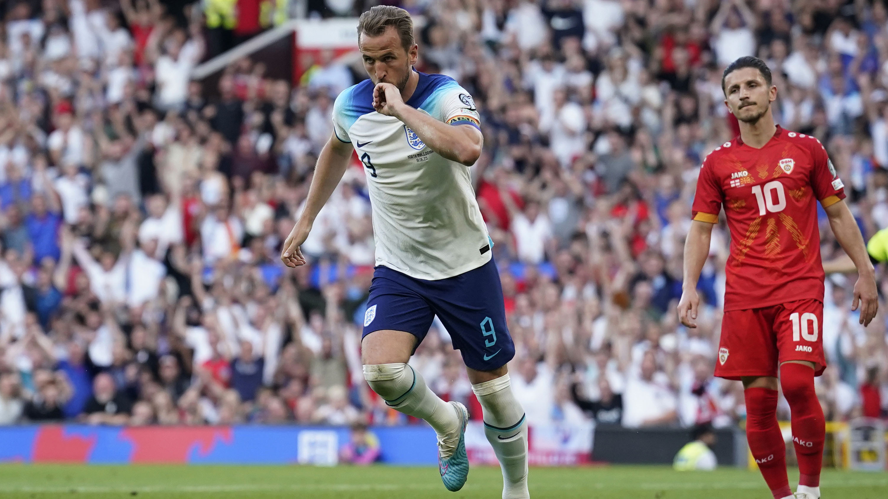 Bukayo Saka dan Harry Kane Jadi Monster di Gawang Makedonia Utara ...