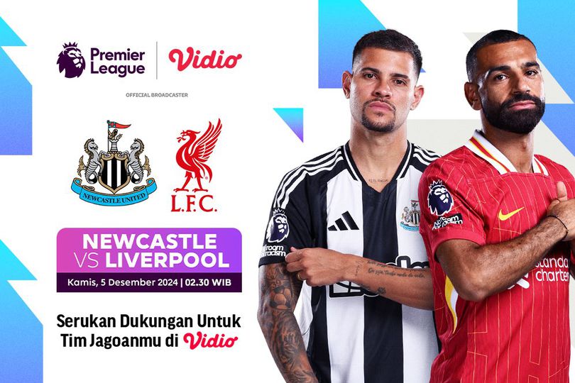 Link Live Streaming Liga Inggris Newcastle Vs Liverpool Di Vidio