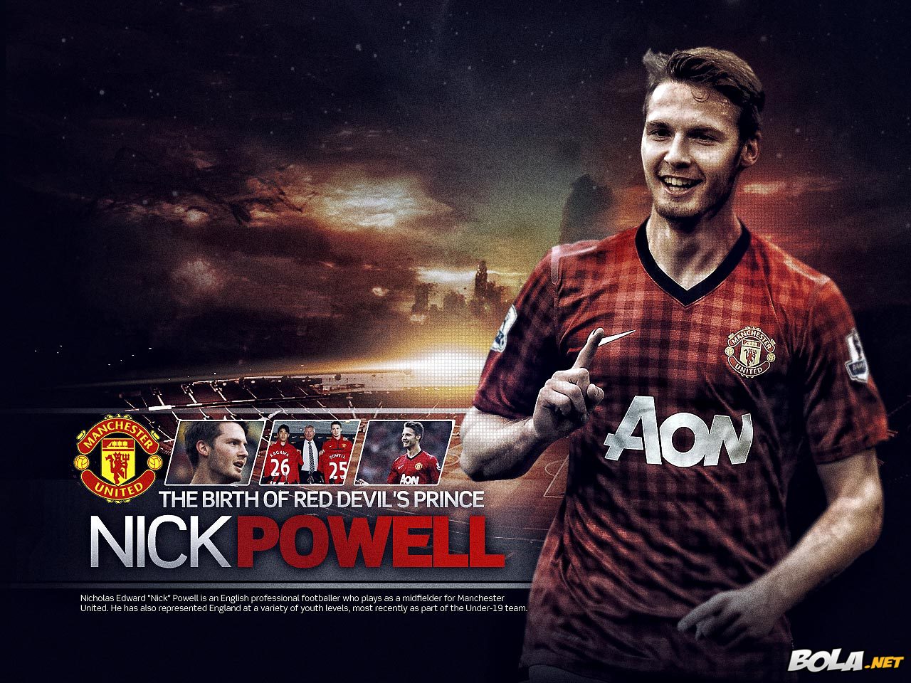 Download Wallpaper - Nick Powell - Bola.net