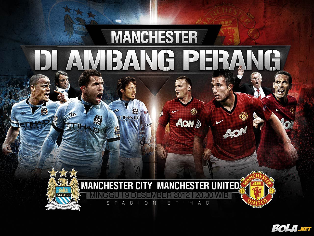 Download Wallpaper - Derby Manchester - Bola.net