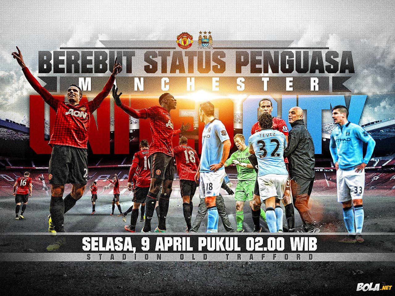 Download Wallpaper - Derby Manchester - Bola.net