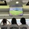 10 Potret aespa Lempar Bola Pertama di Laga New York Yankees, Bidadari ...