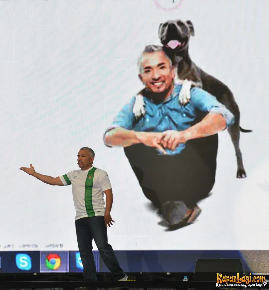 Cesar Millan Puaskan Ribuan Pecinta Anjing di Jakarta - KapanLagi.com