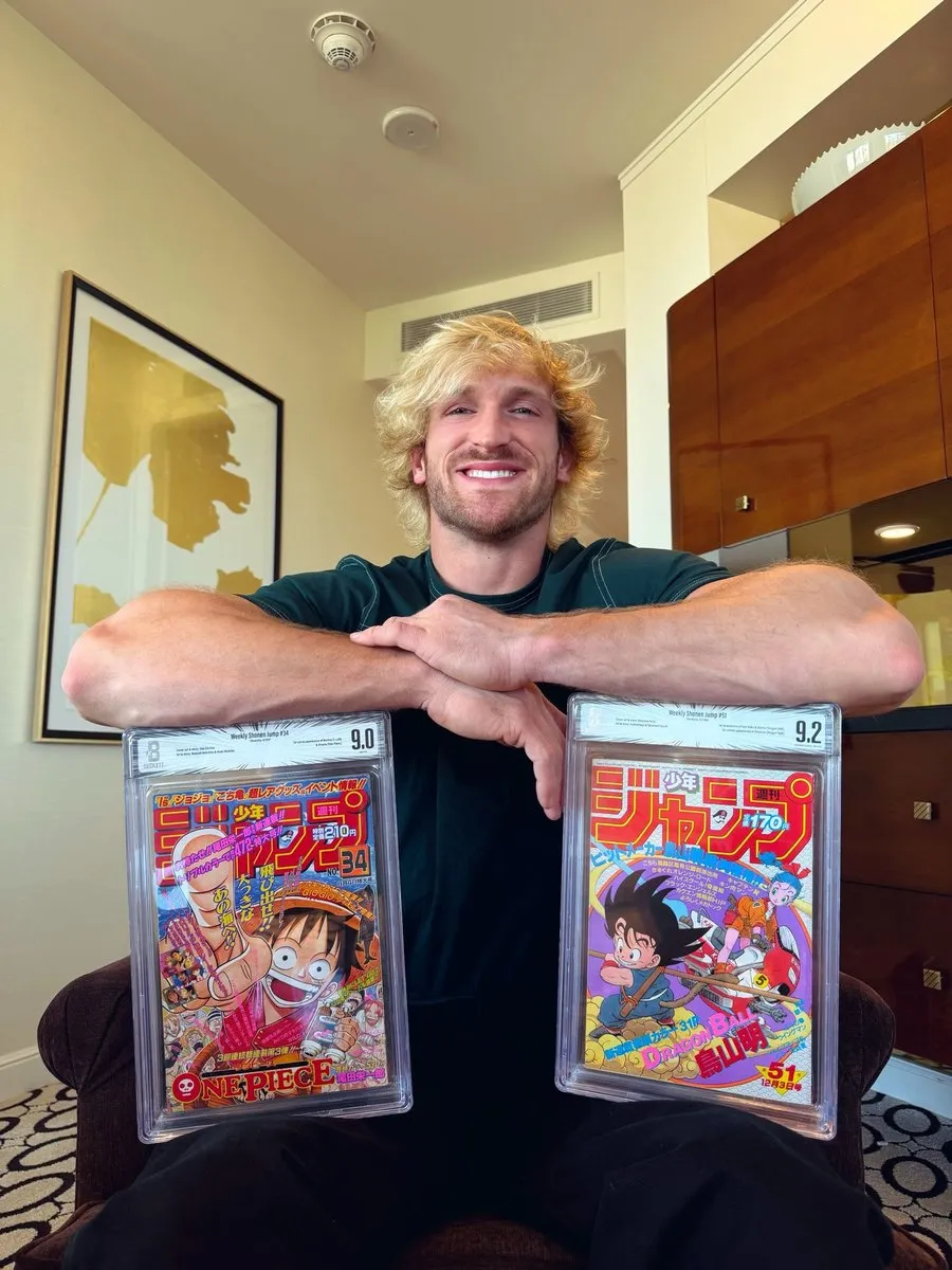 Logan Paul Spends 9.4 Billion Rupiah on Manga, ONE PIECE & DRAGON BALL ...