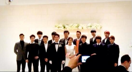 Super Junior Kumpul di Pernikahan Manajer Mereka Yang Tampan ... Super Junior Kumpul di Pernikahan Manajer Mereka Yang Tampan ...
