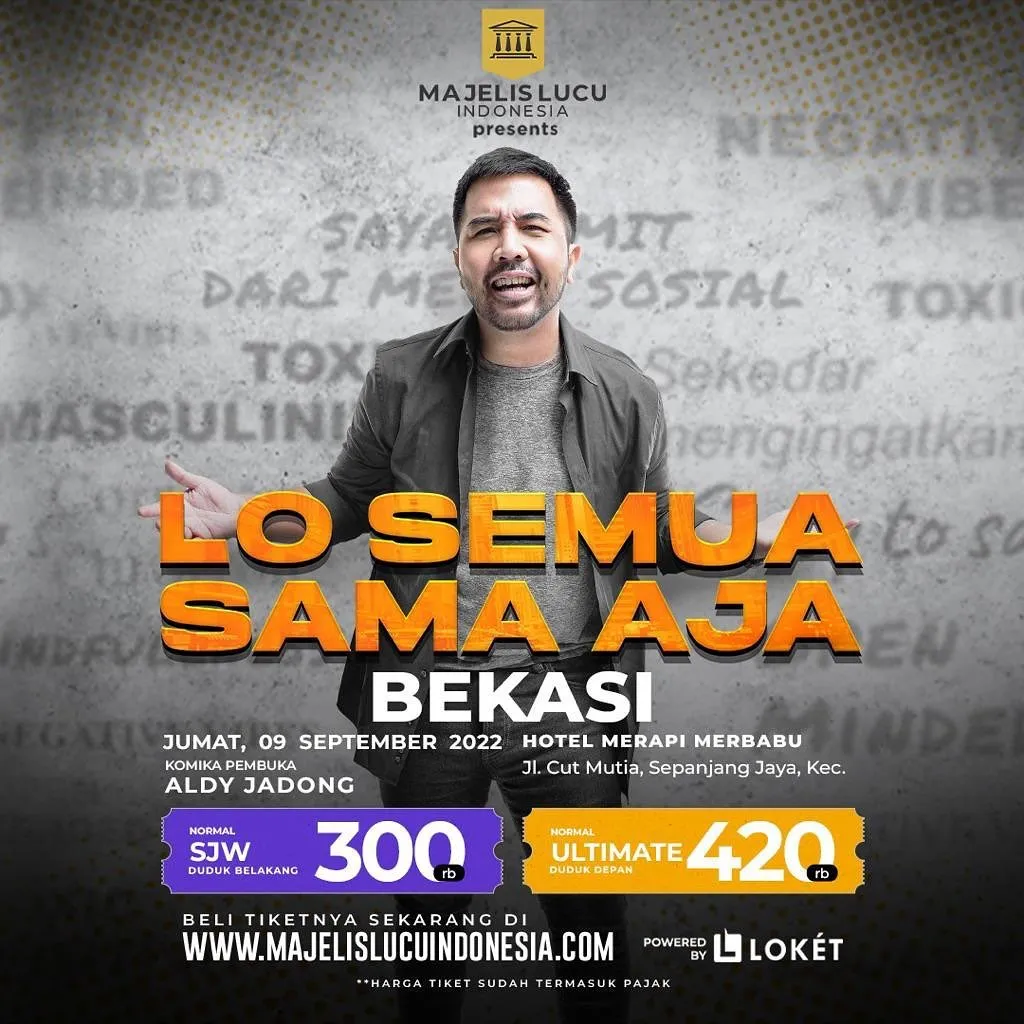 Bakal Gelar Tour Special Show Ketiga Bertajuk 'Lo Semua Sama Aja', Adriano Qalbi: Gue Nggak Mau ...