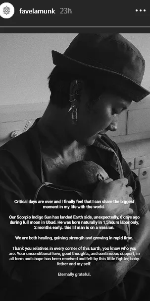 Selamat! Fahrani Lahirkan Anak Pertama di Ubud, 2 Bulan Lebih Cepat ...