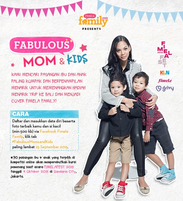 Kirim Foto Bareng Anak, Bisa ke Bali dan Jadi Cover Fimela Family ...