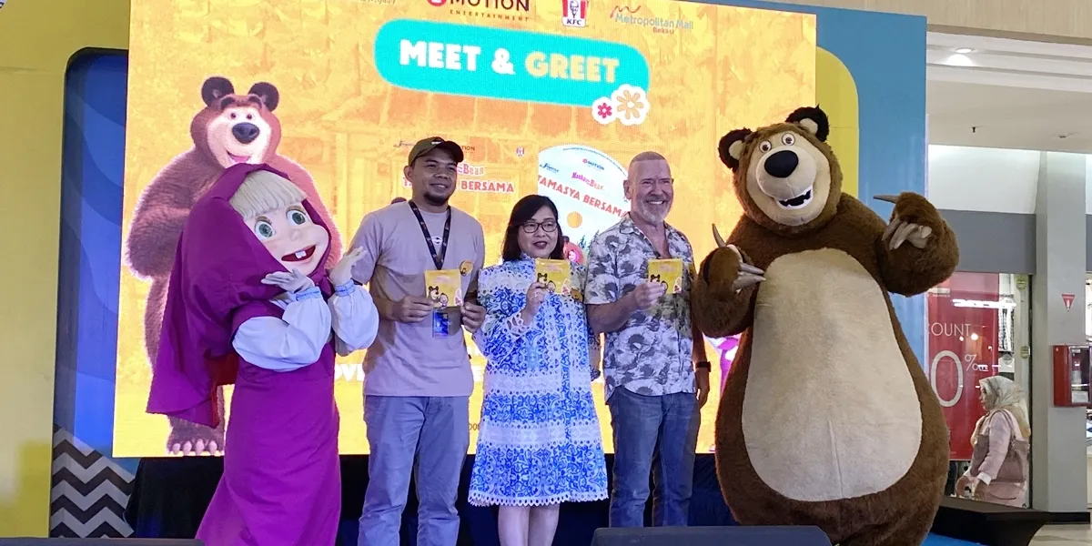 'Masha And The Bear' Can Now Be Enjoyed in DVD Format