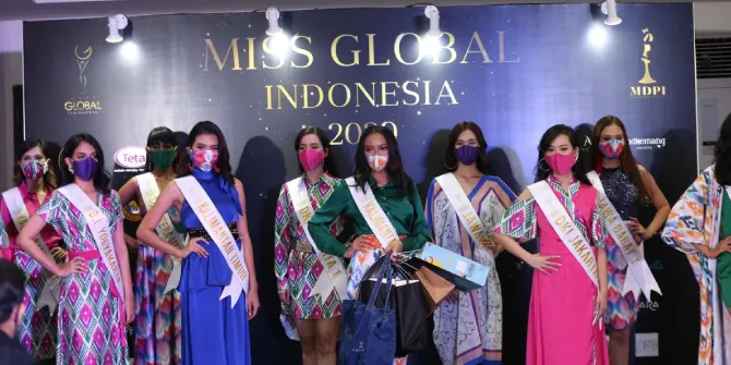 Miss Global Indonesia 2020 Still Proceeds, Super Strict Health Protocols