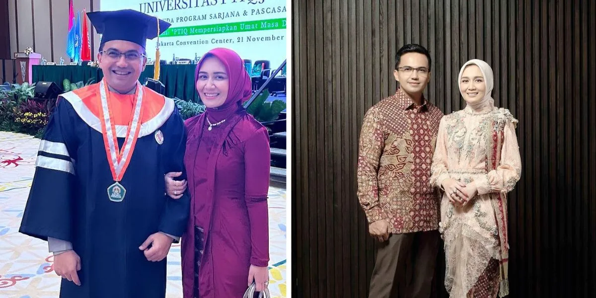 Portrait of Dine Mutiara, the Beautiful Wife of Sahrul Gunawan who ...