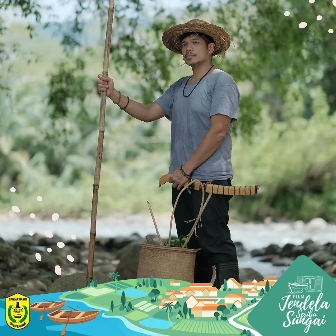 Proses Produksi Selesai, 'JENDELA SERIBU SUNGAI' Rilis Teaser Poster Tampilkan Ikon Banjarmasin ...