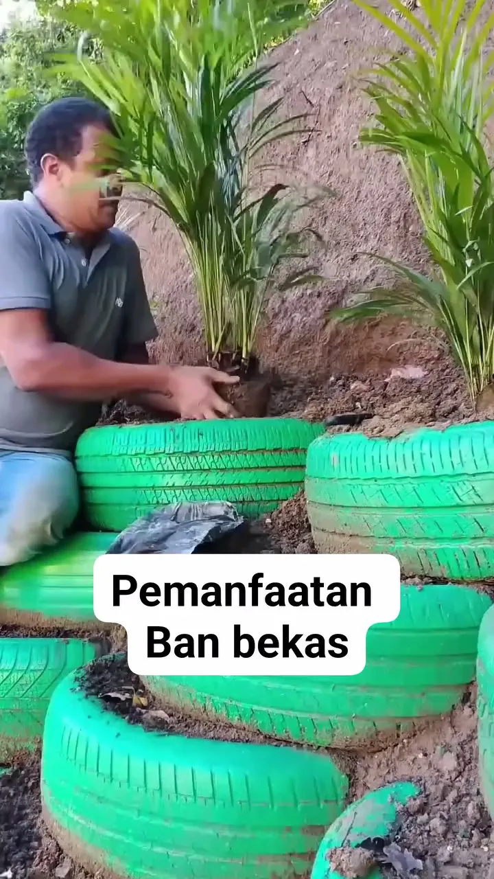 Ban Bekas Jadi Tanggul Pencegah Longsor, Solusi Kreatif dan Ramah ...