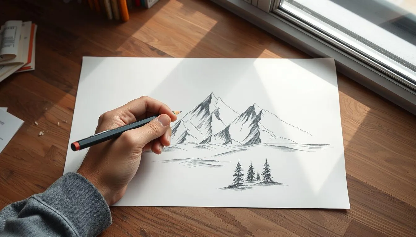 Cara Menggambar Pemandangan: Panduan Lengkap dari Sketsa Dasar hingga ...