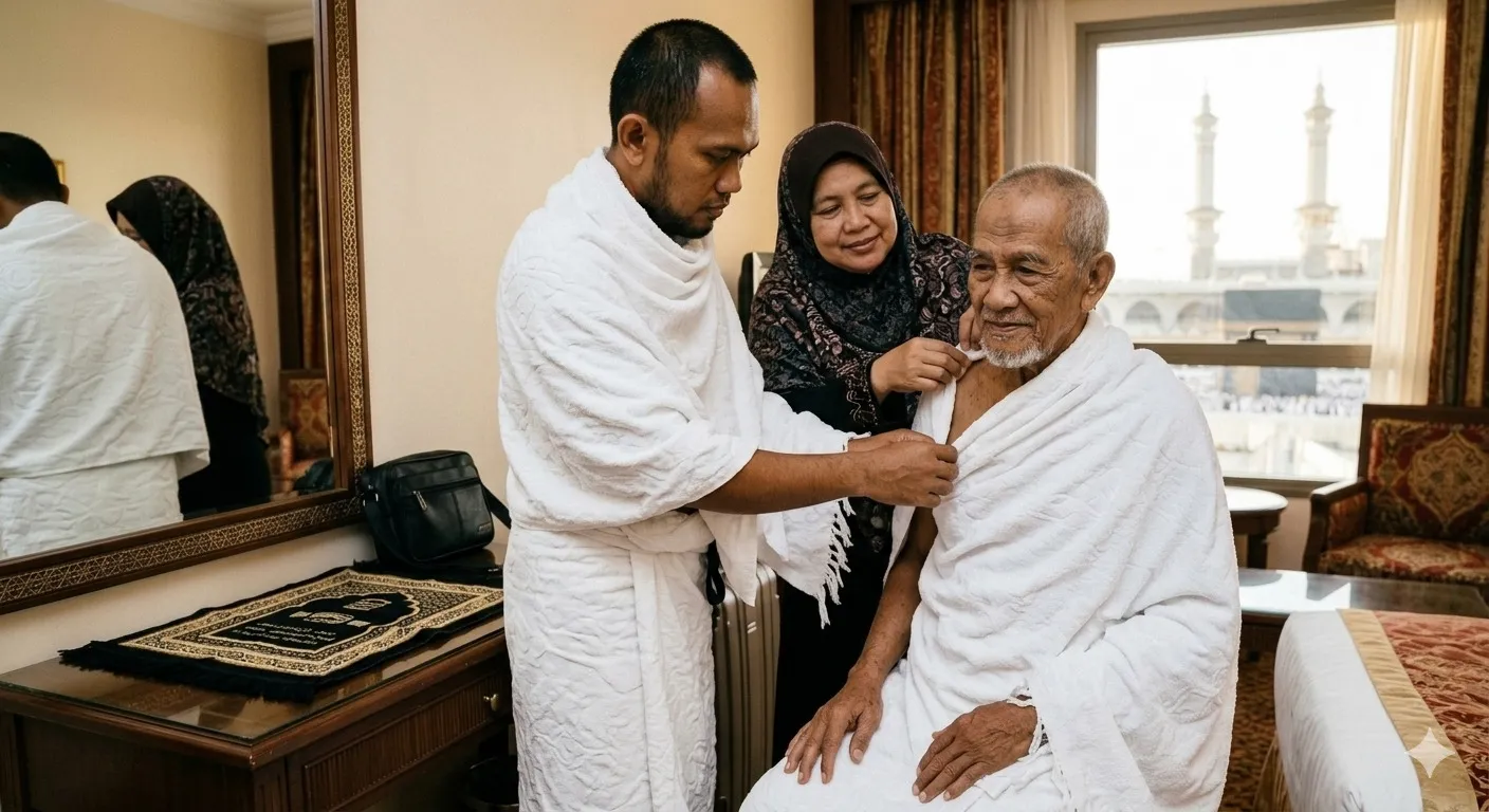 Cara Pakai Kain Ihram yang Benar untuk Laki-Laki dan Perempuan, Panduan ...