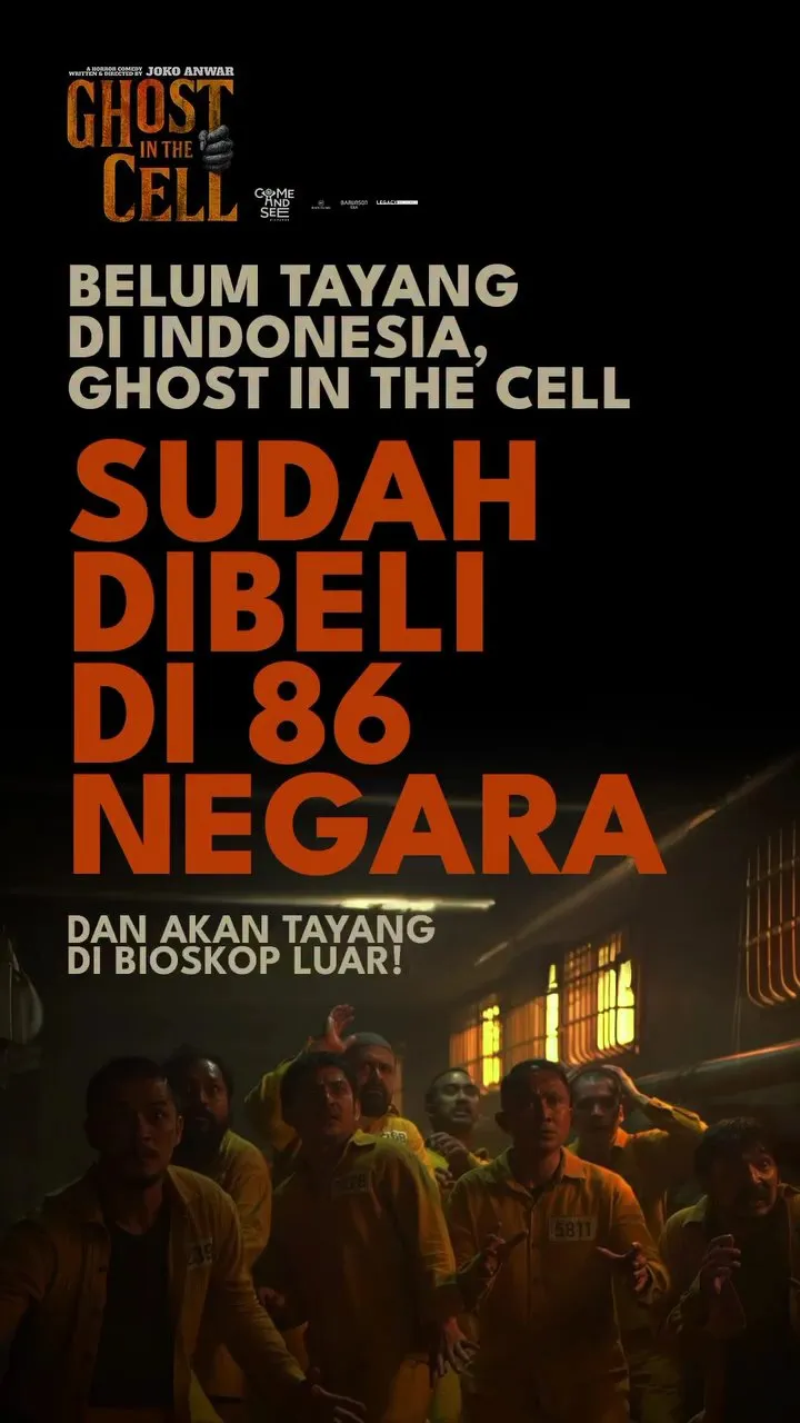 Film GHOST IN THE CELL Belum Tayang di Indonesia, Sudah Dibeli 86 ...