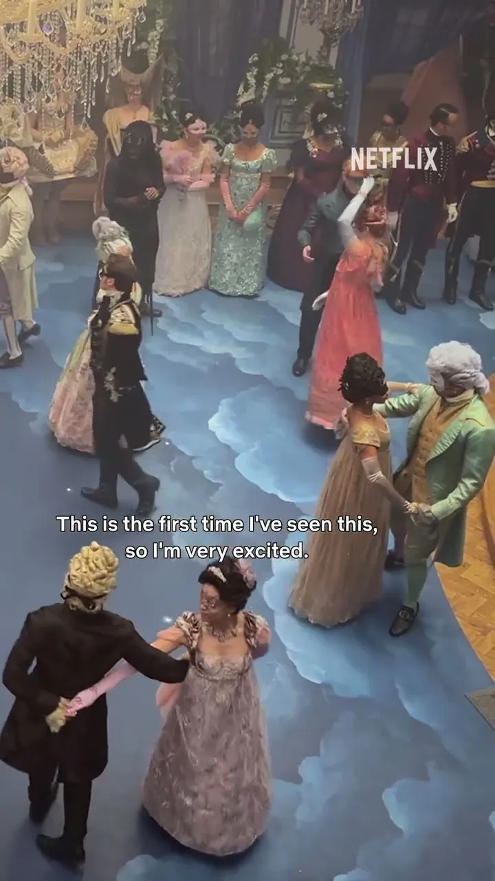 Florence Hunt Shares Behind-the-Scenes Moments of BRIDGERTON Season 4 ...