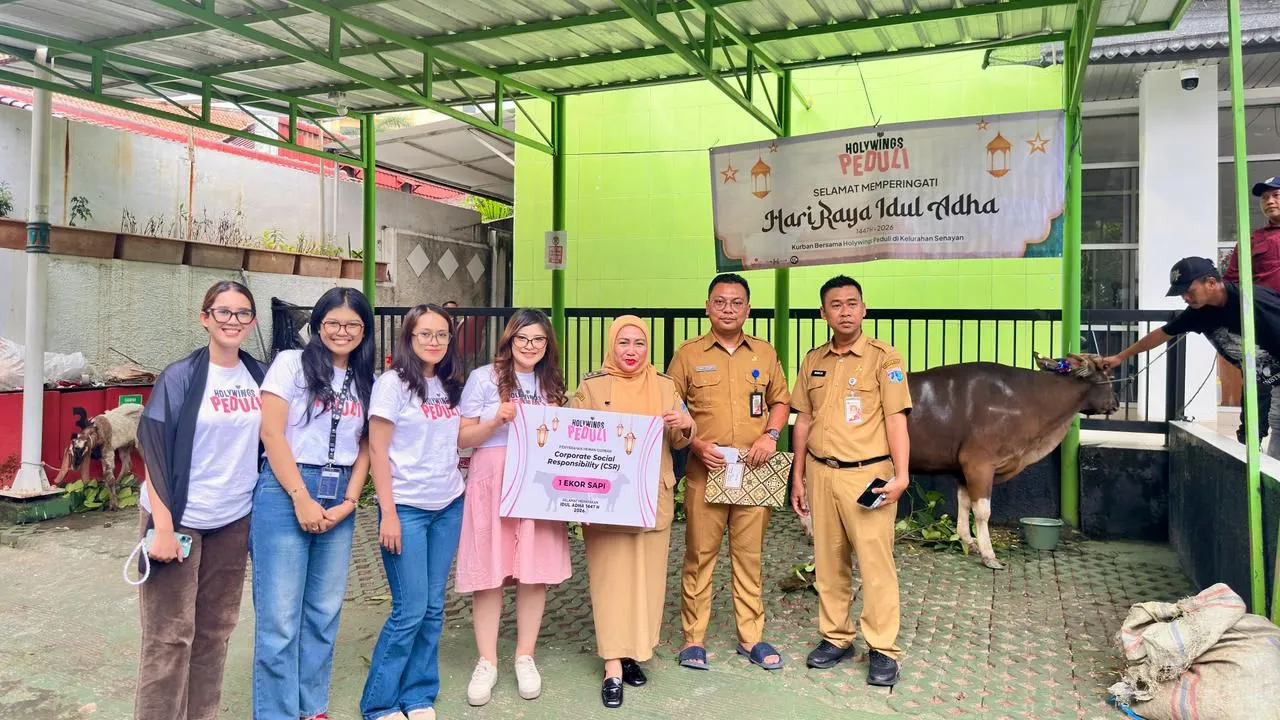 Holywings Peduli Tebar Kebahagiaan Iduladha, Bagikan 55 Hewan Kurban ...