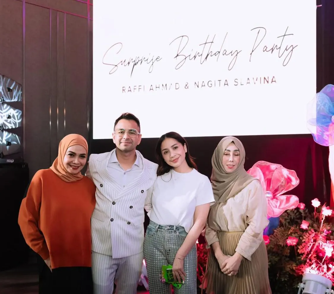 Kejutan Ulang Tahun Raffi Ahmad dan Nagita Slavina, Dekorasi Mewah hingga Tamu Selebriti ...