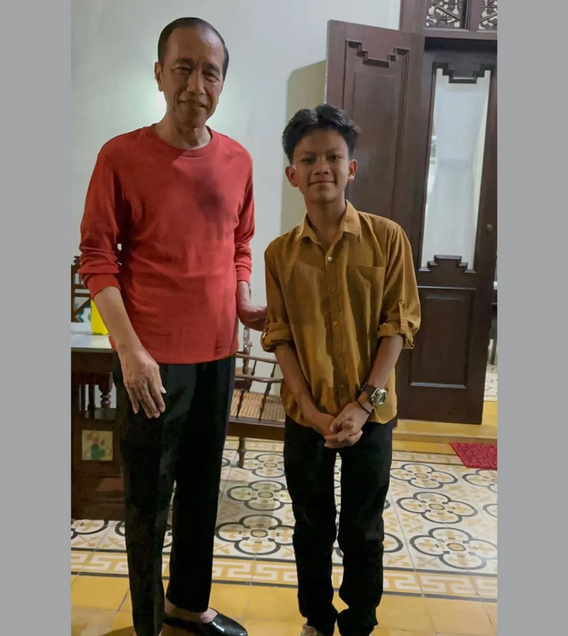 Ketemu Jokowi, Farel Prayoga Malu-Malu saat Ceritakan Lagu Viral Satu Mimpi - KapanLagi.com
