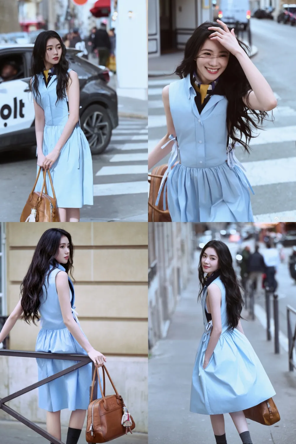 Liu Haocun Bersinar di Show Miu Miu Paris Fashion Week 2026, Gaun Biru ...