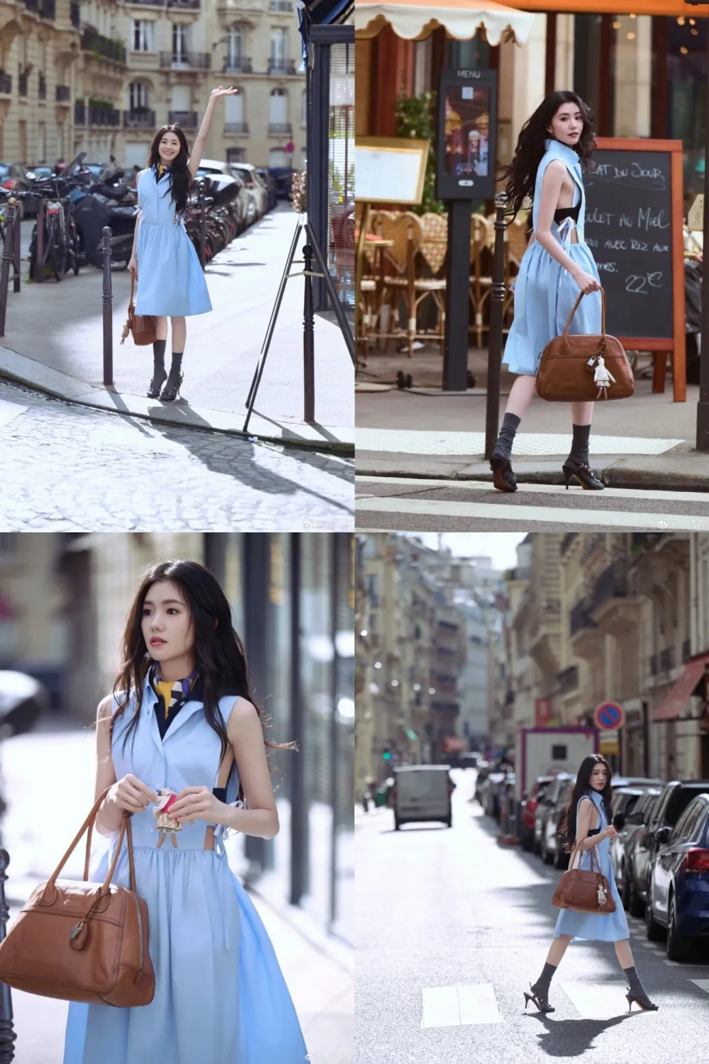 Liu Haocun Bersinar di Show Miu Miu Paris Fashion Week 2026, Gaun Biru ...