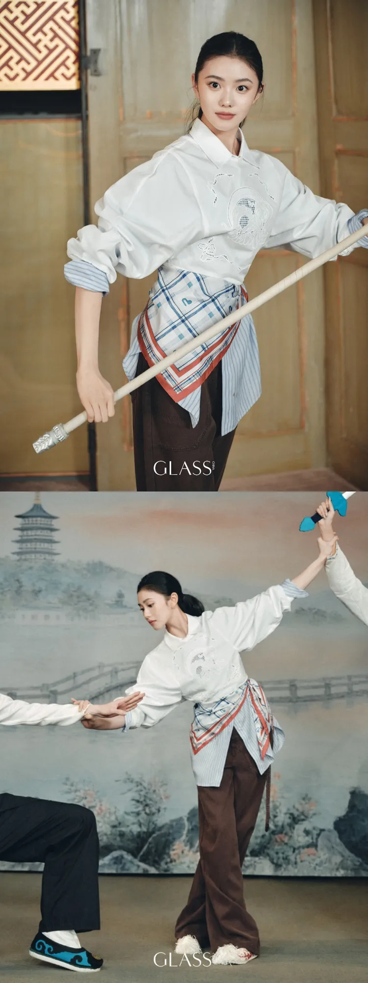Liu Haocun Jadi Bintang Opera di Sampul GLASS China Maret 2026 ...