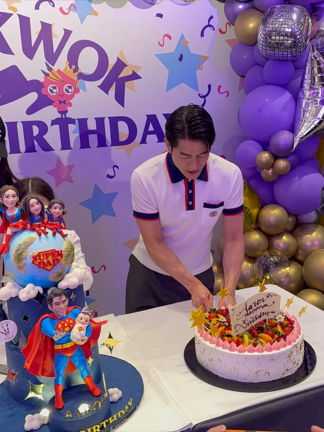 Potret Aaron Kwok Rayakan Ulang Tahun ke-60, Netizen Salfok dengan ...