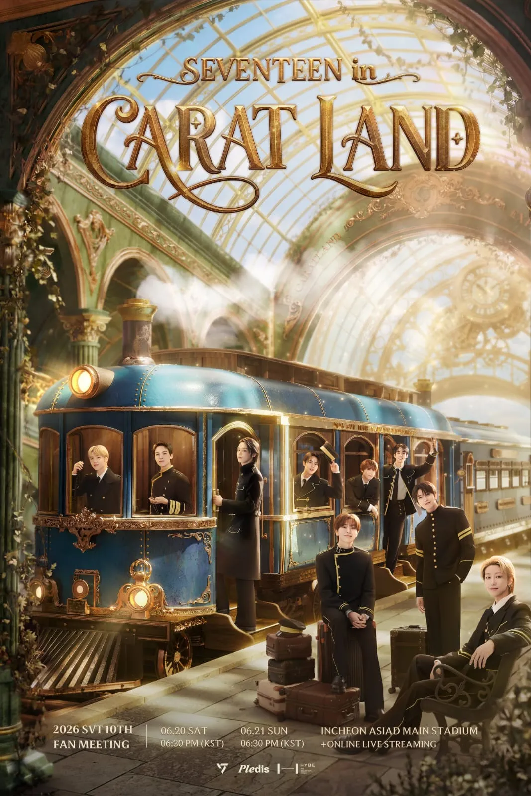 SEVENTEEN Bakal Gelar Fanmeeting 'Carat Land' pada Juni 2026, Bakal ...