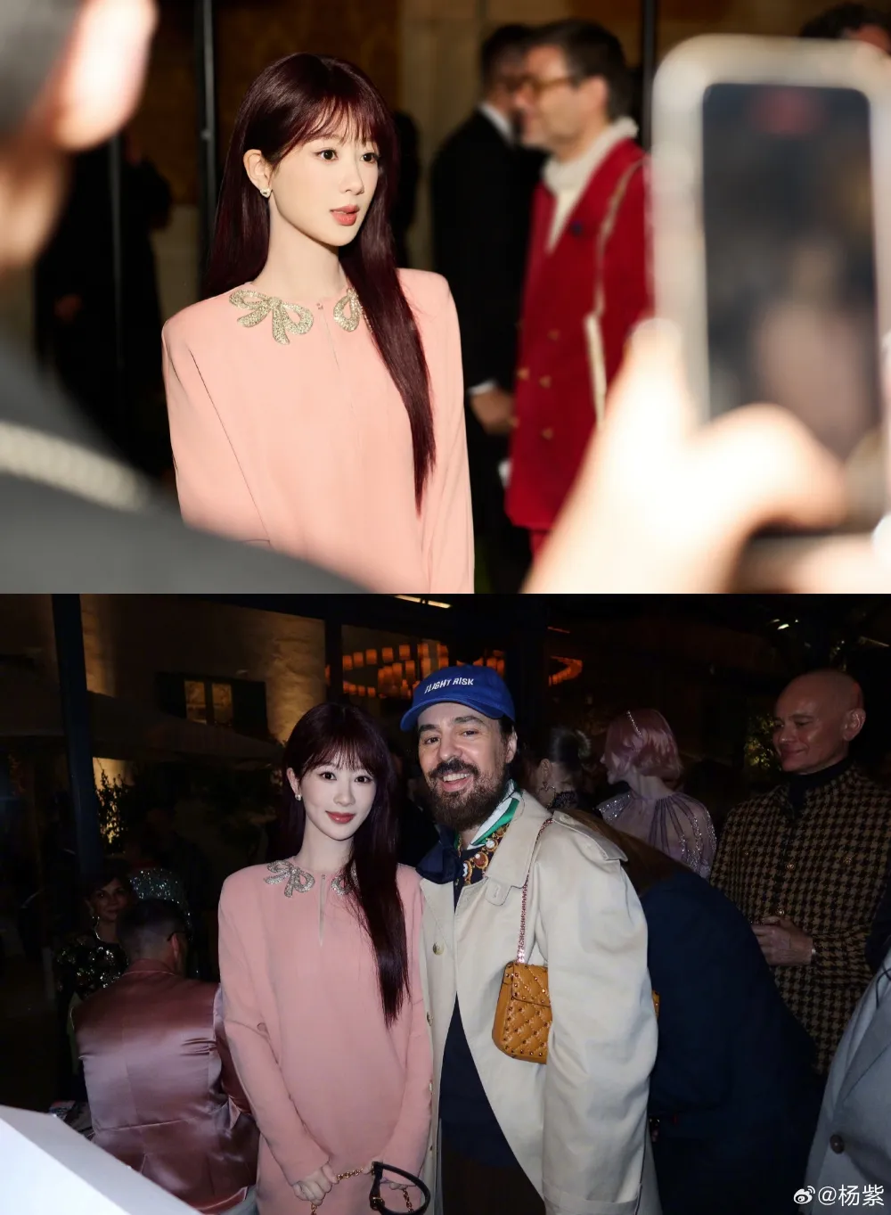 Yang Zi Captures Attention at the Valentino Fashion Show in Rome with ...